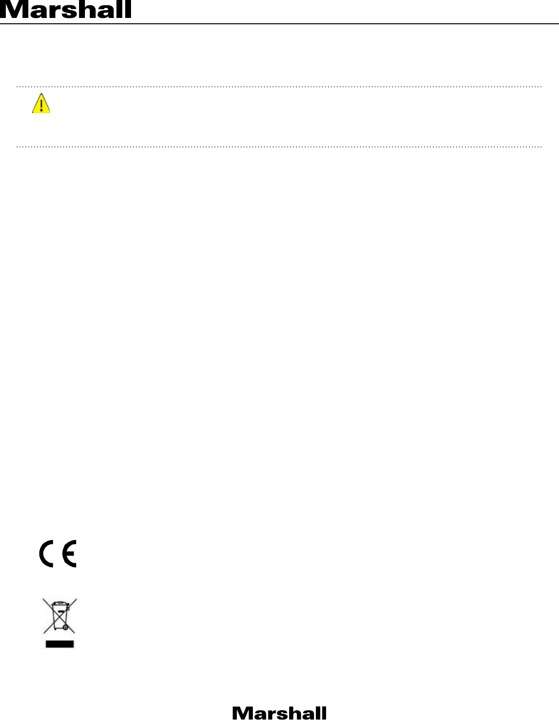 Marshall Electronics IP PTZ Camera Controller : User's Manual : Page 4